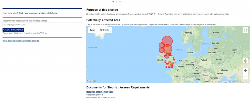 CAA Airspace Portal explained
