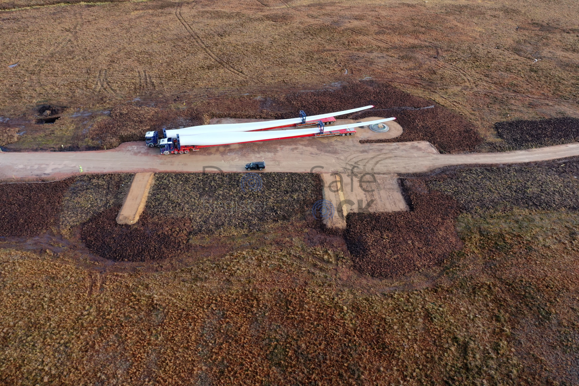 Turbine Blade Delivery 7393 in Brora