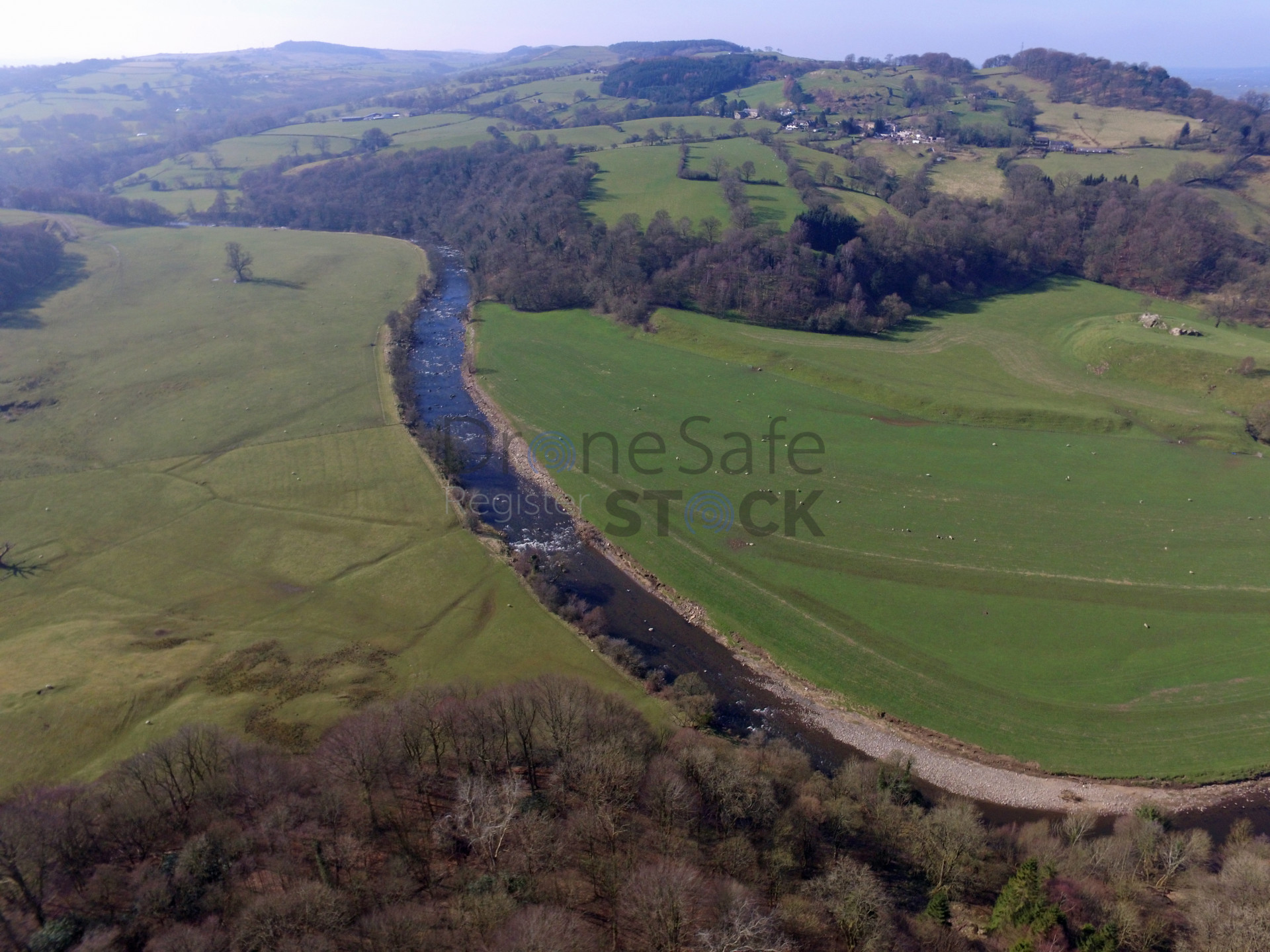 River Calder 1082 in Lancashire