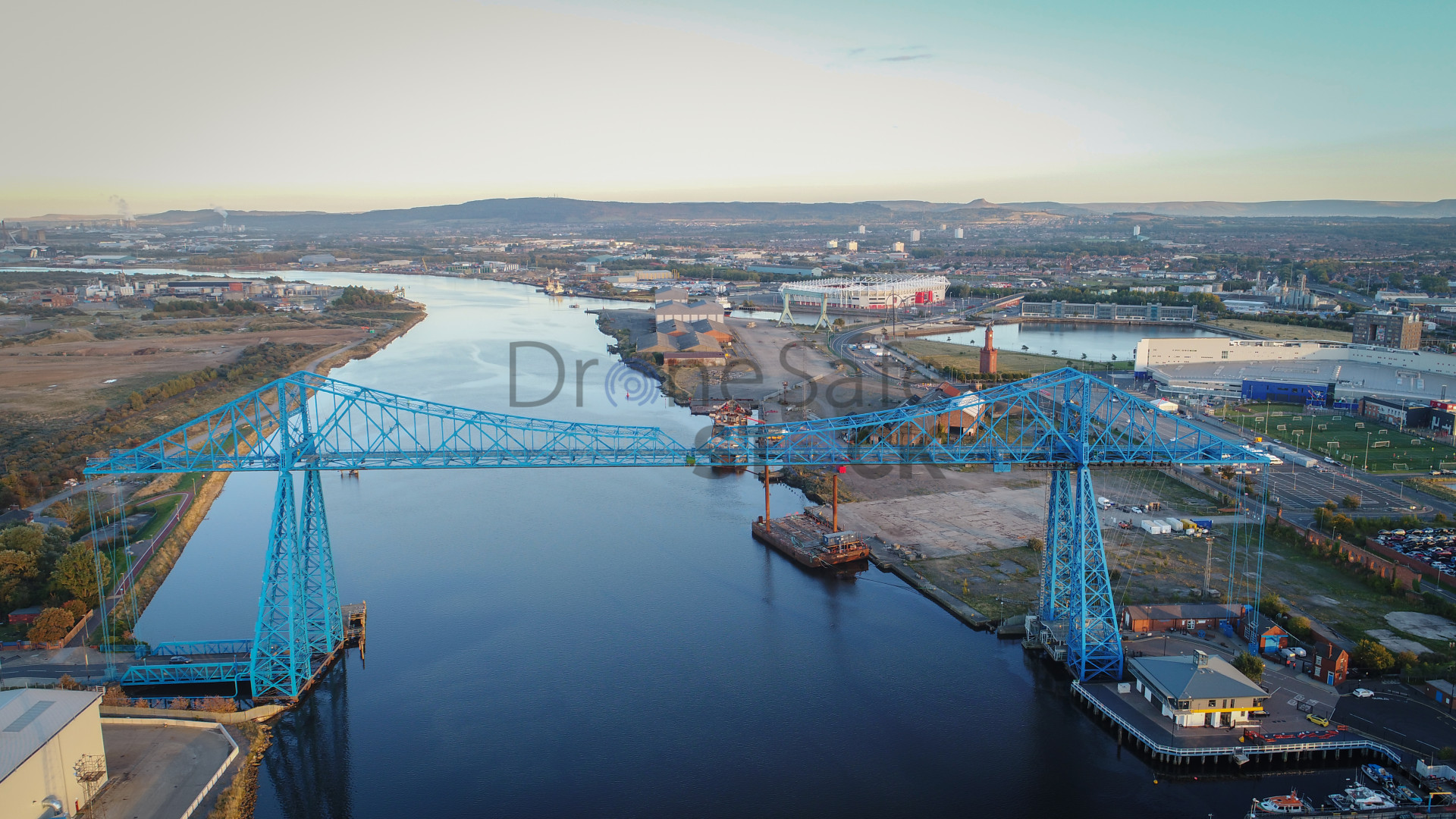 Transporter Bridge, Middlesbrough 1478 in England