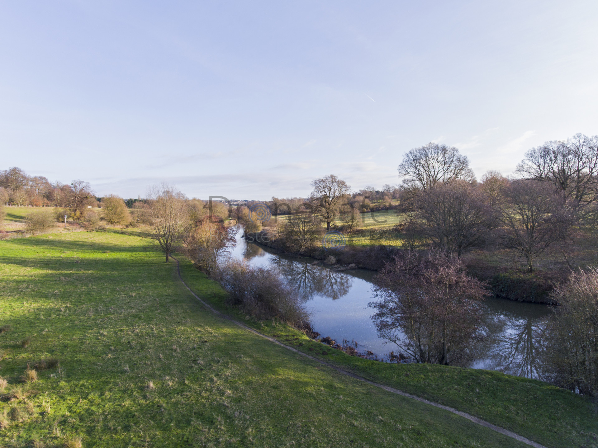 River Medway Flowing Through 1531 in Kent